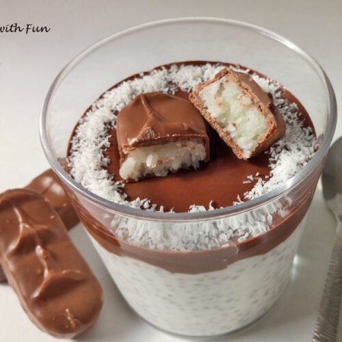 Bounty Chia Pudding Proteico e Low Carb